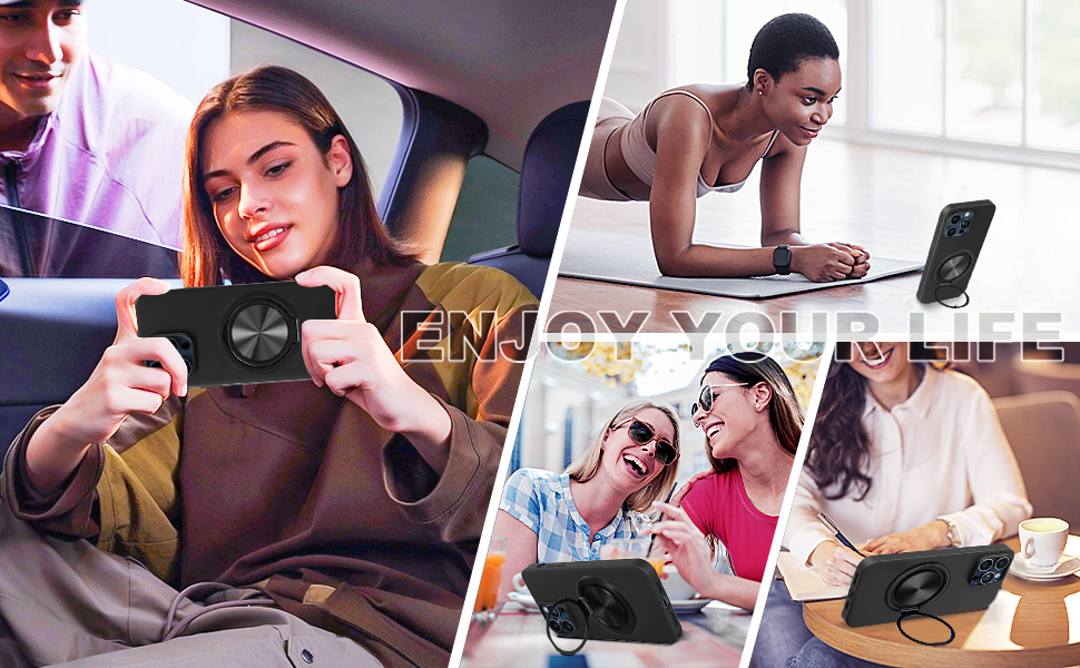 Amazon.com: for Motorola Moto Edge+ Plus 5G 2023 Phone Case with Glass Screen Protector, 360 ...