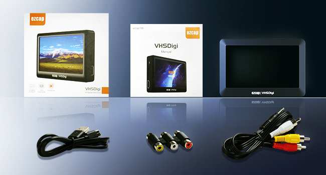 Amazon.com: Mwin Video to Digital Converter, VHS to Digital Converter ...