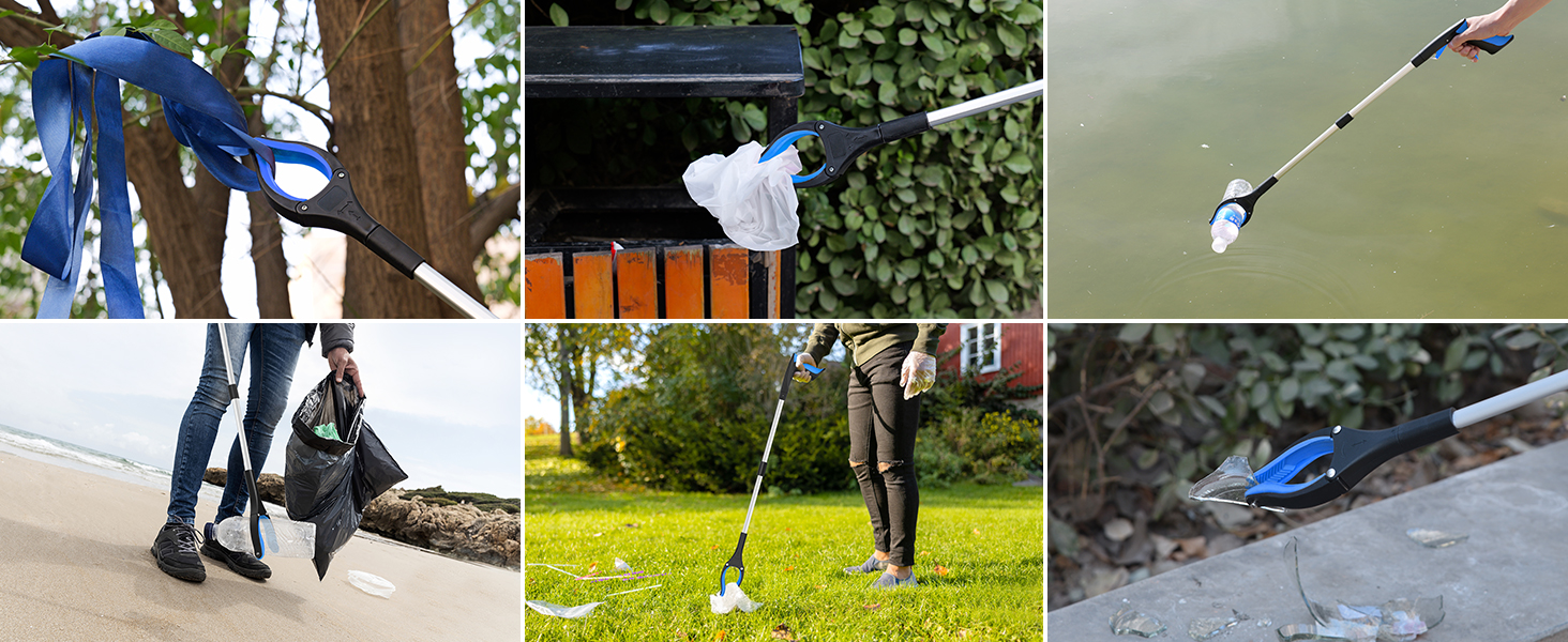 Amazon.com: AgeSage 32" Grabber Reacher Tool, Foldable Reacher Grabber Pickup Tool with 360 ...