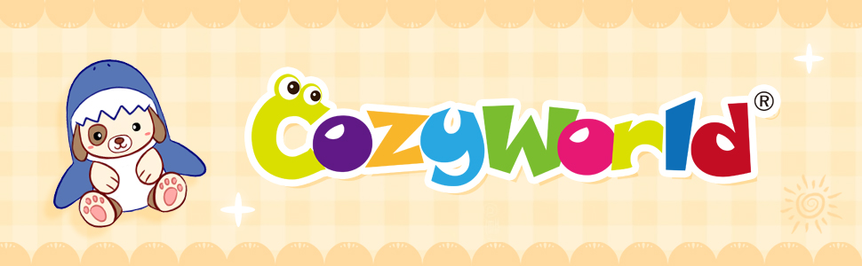 Amazon.com: CozyWorld 8" Shark Dog Stuffed Animal Baby Shark Puppy Plushies Doll, Soft Puppy ...