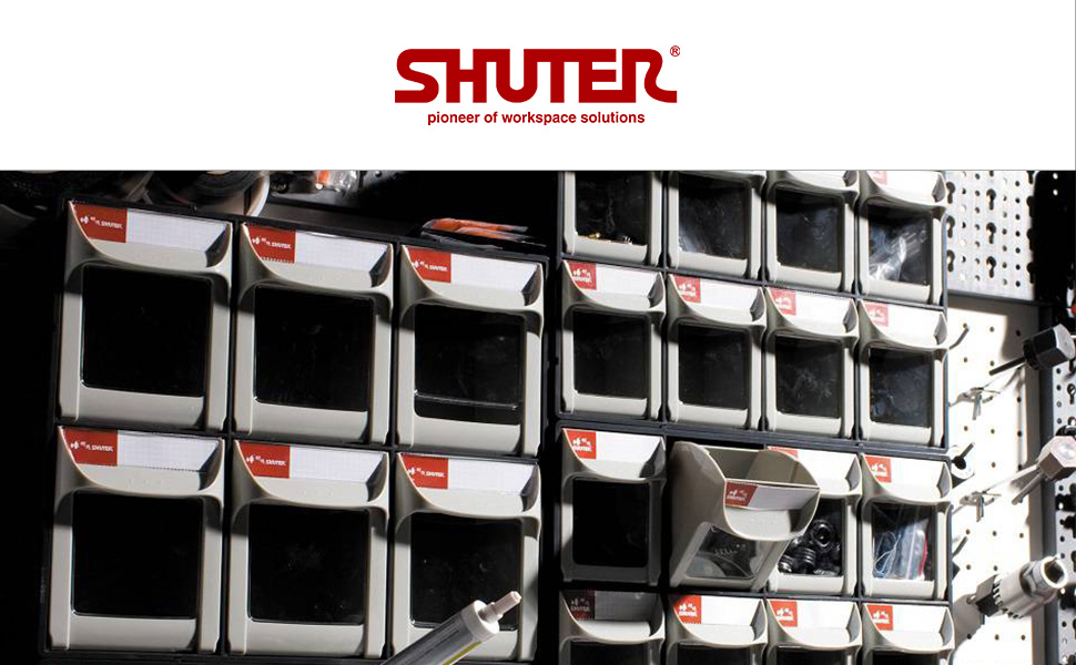 Amazon.co.jp: SHUTER パーツキャビネット 小物入れ 取り外し可能 収納ボックス 8 引き出し 収納ケース グッズ収納 積み重ね可能 裁縫クラフト 工業部品 収納箱 道具箱 ...