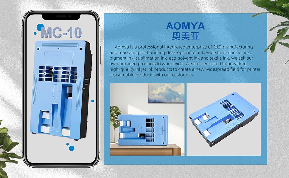 Amazon.com: Aomya MC-10 Waste Collection MC10 Maintenance Cartridge Compatible with Canon ...