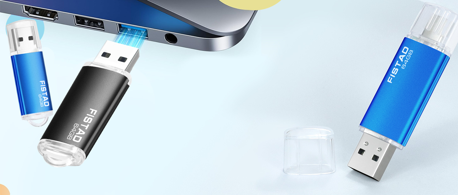 Chiavetta USB 32 GB, MiNi Pendrive Penna Portatile Flash Drive Key Memoria Esterna per pc ...