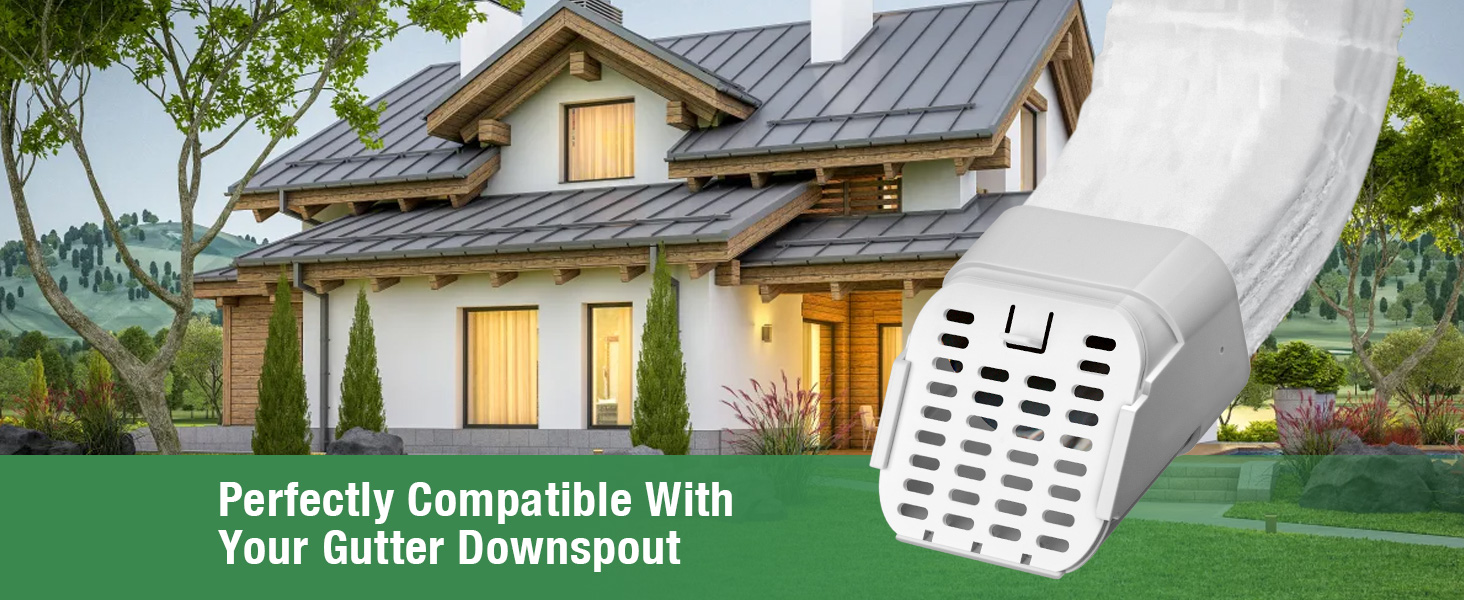 2"x3" Type-A Gutter Downspout Extensions Gutter Downspouts Downspout ...