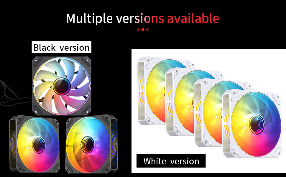 Amazon.com: SAMA 120mm ARGB PC Case Fans, 4-Pack RGB Gaming With 5V 3-Pin Addressable Lighting ...