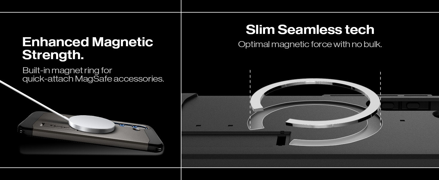 Amazon.com: Spigen Tough Armor (Ai) MagFit Designed for Galaxy S25 Plus Case [Kickstand] [Fast ...