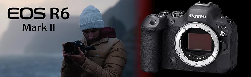 Amazon.com : Canon EOS R6 Mark II Mirrorless Camera Body Only (5666C002) 24.2MP Full-Frame CMOS ...