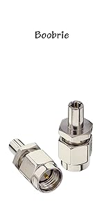 Boobrie SMA Male to TS9 Female Adapter Cable 15CM TS9 Female to SMA Male RG316 Coaxial Cable Low ...
