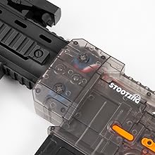 Amazon.com: Realistic Toy Gun for Nerf Guns Darts, Foam Blaster - with Scope 100 Soft Bullets 3 ...