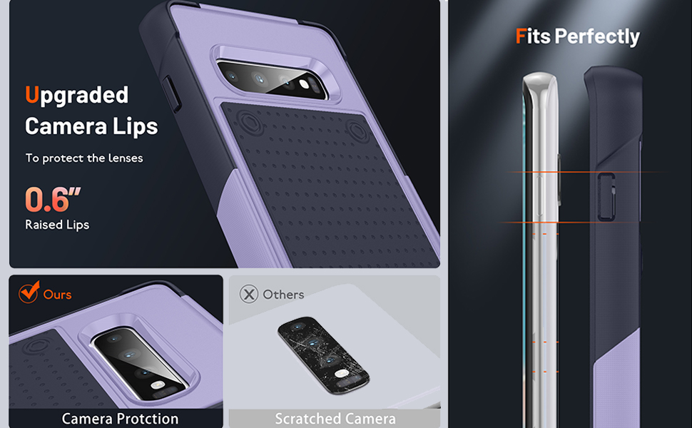 Amazon.com: TORRTOWAY Designed for Samsung Galaxy S10 Plus Case Gift Militay Grade Drop ...