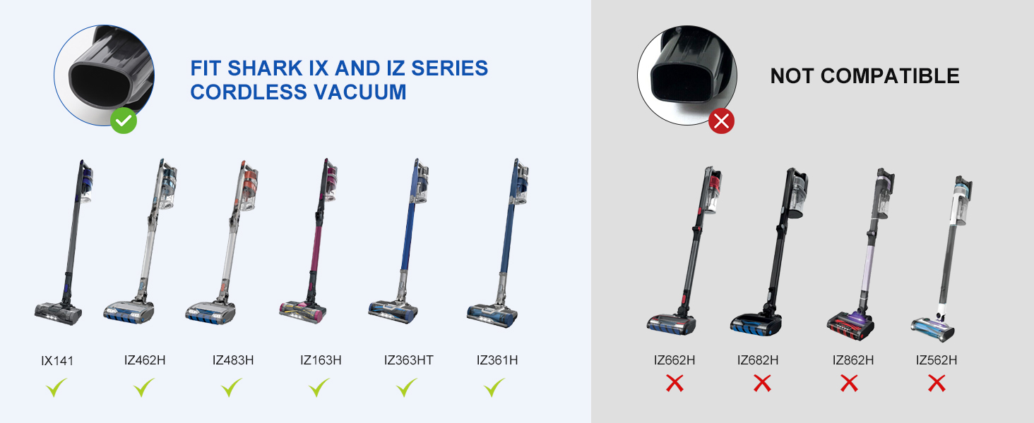 Amazon.com: LANMU Vacuum Wall Mount Compatible with Shark IX141 IZ462H IZ483H IZ163H IZ363HT ...