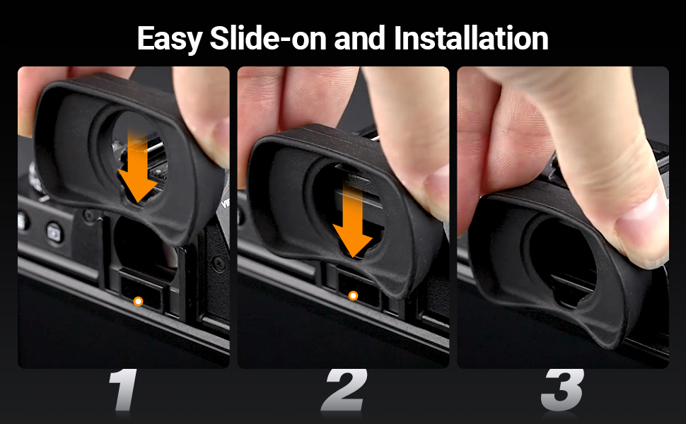 Amazon.com : JJC Viewfinder Eyecup Eyepiece for Fuji Fujifilm X-T5 X-T4 X-T3 X-T2 X-T1 X-H1 X-H2 ...