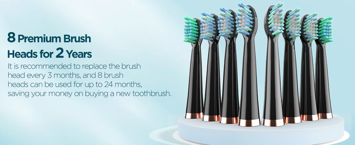 Amazon.com: Rtauys M5 Sonic Electric Toothbrush for Adults and Kids - Rechargeable Electric ...