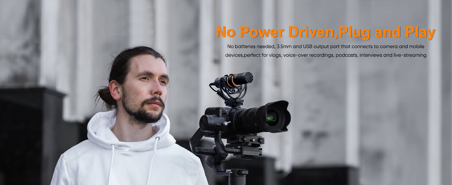 Amazon.com: COMICA VM10 PRO Universal Shotgun Microphone for iPhone ...