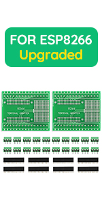 Amazon.com: KeeYees 3pcs ESP8266 ESP-12E Development Board WiFi WLAN ...