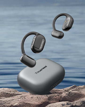 TRUEFREE O1 Open-Ear Headphones, Bluetooth 5.3 Wireless Earbuds with ...