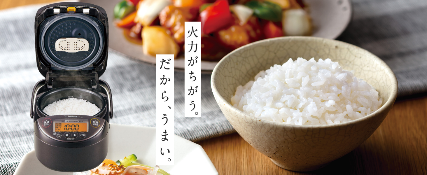 Amazon | 象印マホービン 炊飯器 5.5合 ダークブラウン NP-ZW10-TD | 象印マホービン(ZOJIRUSHI) | 炊飯器 通販