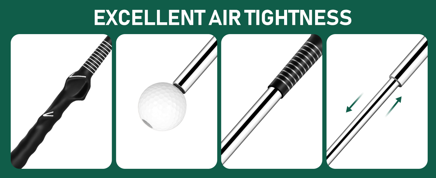 Amazon.com : KALAUTO Golf Grip Trainer Left Handed Golf Swing Training Aid-Retractable Click ...