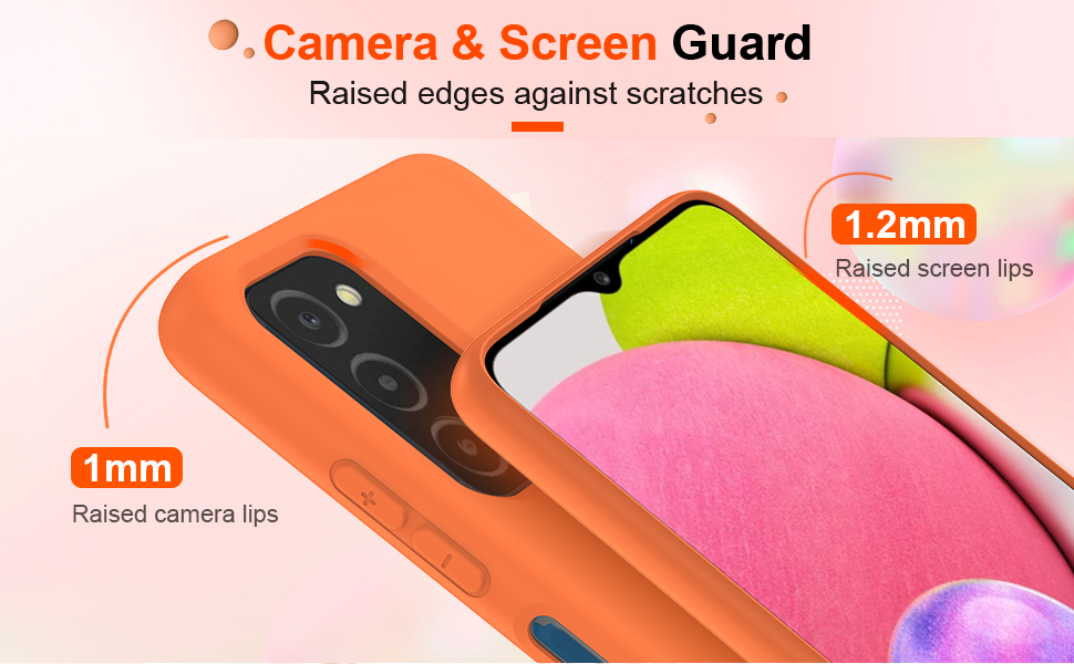 Amazon.com: LeYi for Samsung Galaxy AO3S Phone Case: A03S Case with [2 Pack] Tempered Glass ...