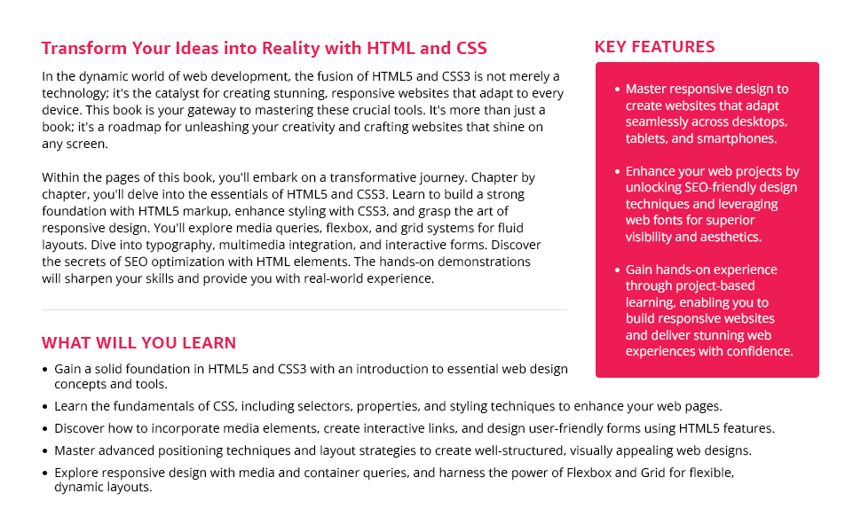Ultimate Responsive Web Design with HTML5 and CSS3: Create Visually ...