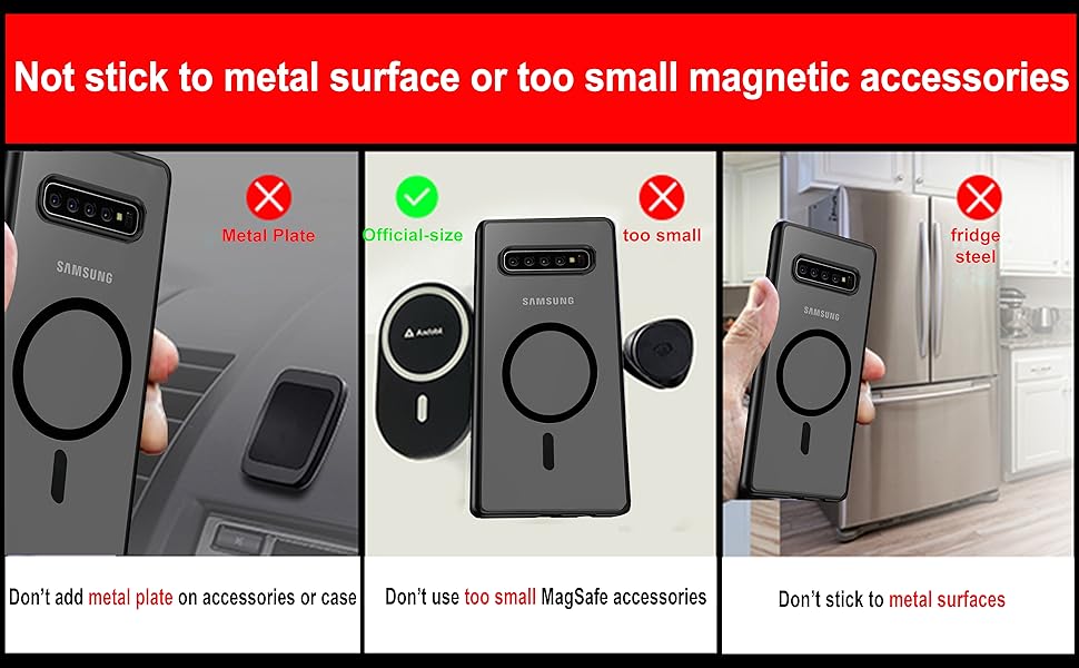 Amazon.com: Guizzcg for Samsung Galaxy Note 10 Magnetic Case [Compatible with Magsafe] Soft TPU ...