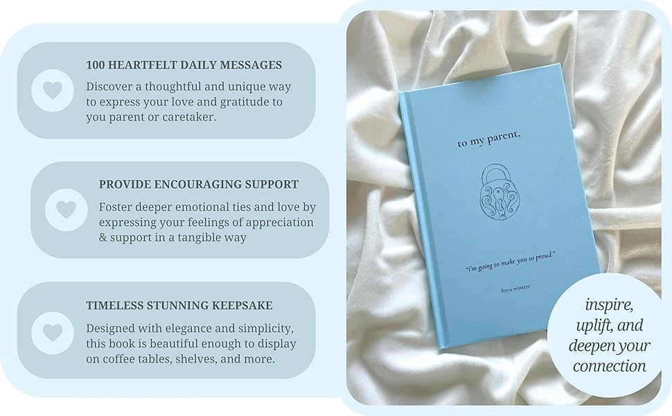 To My Parent, (Daily Messages For A Loved One): Winters, Freya: 9781917296007: Amazon.com: Books