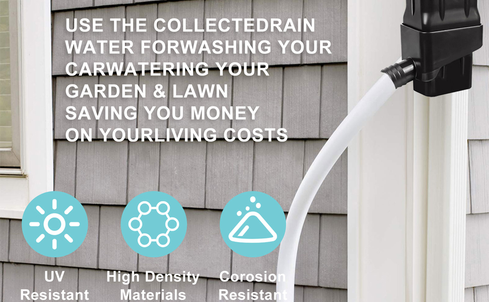 Rainwater Collection System, Water Butt Diverter Kit, Harvesting ...