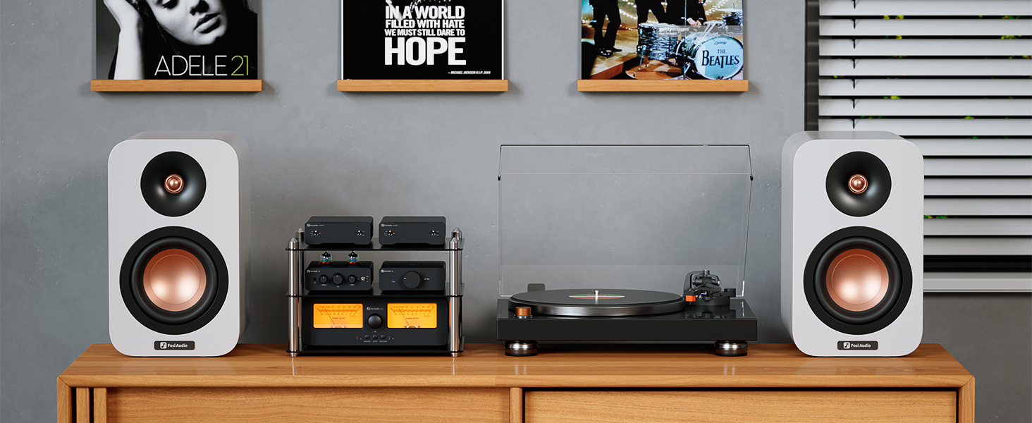 Fosi Audio V3 Mono Power Amplifier for Home Audio Speakers, Mini ...