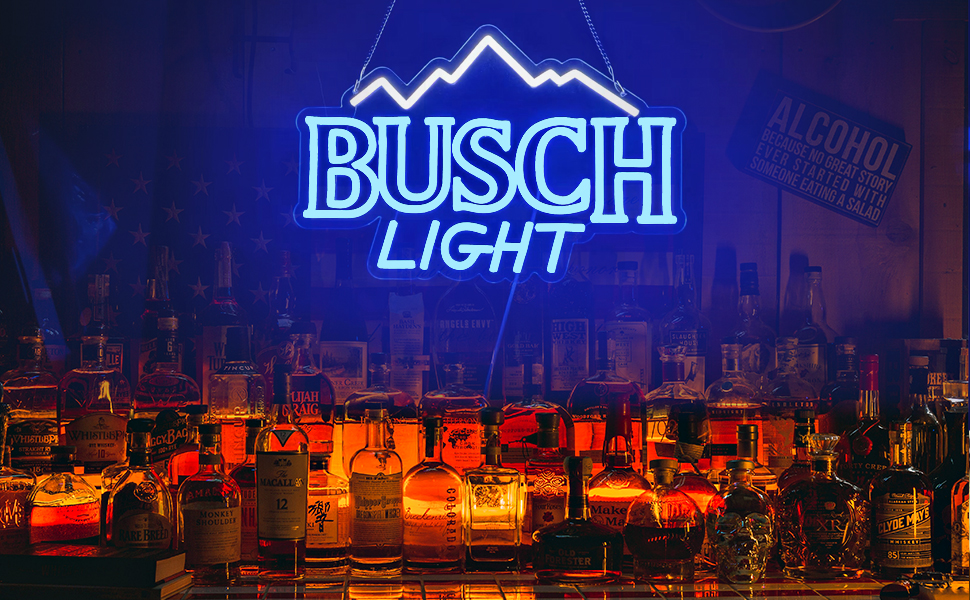 Neon Beer Signs, Bar Neon Signs for Wall Decor, Light Up LED Beer Neon ...