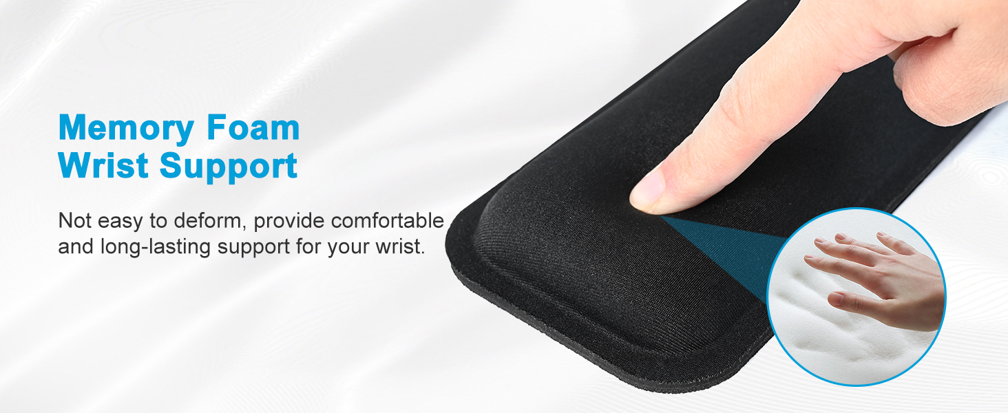 Amazon.com : VAGAU Ergonomic Computer Keyboard Stand with Wrist Rest ...