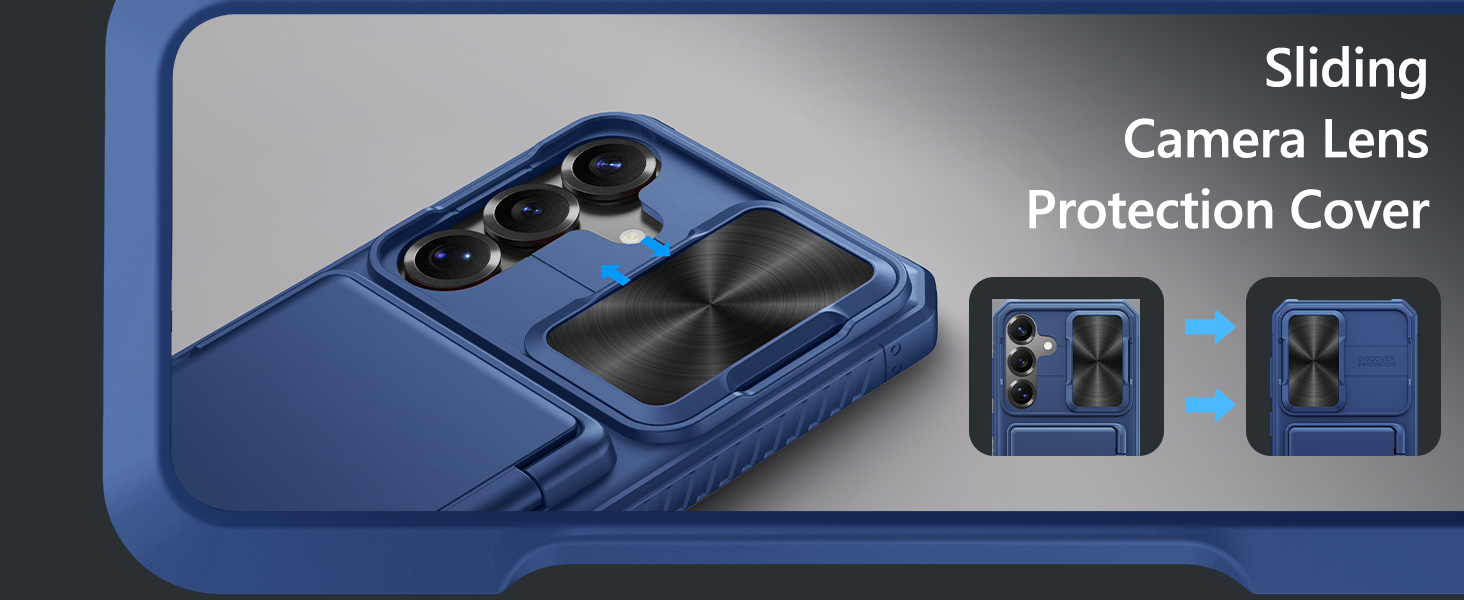 Amazon.com: Vihibii for Samsung Galaxy S25+ Plus Case with Card Holder (4 Cards), [RFID Blocking ...