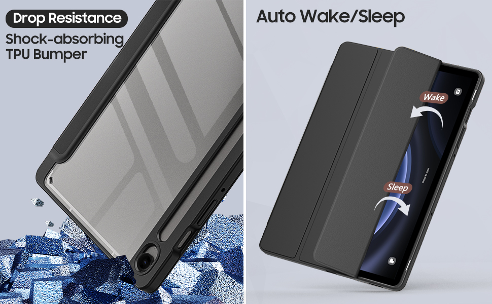 Amazon.com: MoKo Case for Samsung Galaxy Tab S9 FE 5G 2023 with S Pen ...