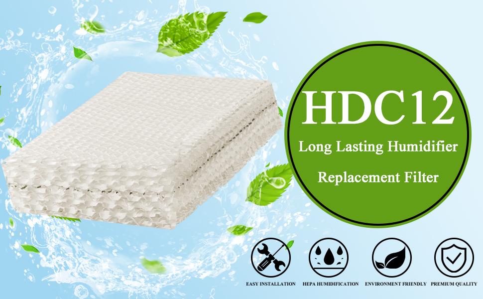 Amazon.com - HDC-12 Humidifier Super Filter Wick Replacement for AIR-Care HDC12 Ess-ick Air ...
