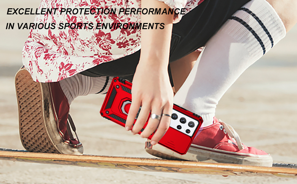 Amazon.com: SunStory Phone Case for Samsung Galaxy S21 Ultra 5G Case with HD Screen Protector ...