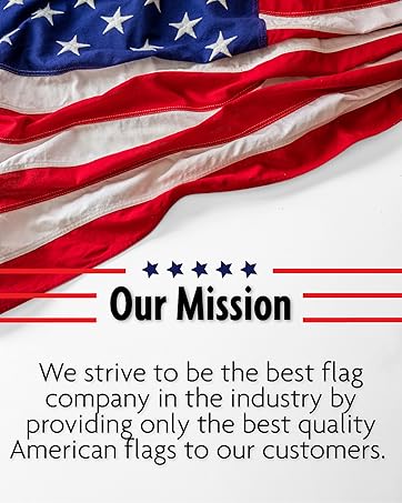 Amazon.com : Carrot-Top Beacon Nylon American Flag for Outside & Inside 4x6 - US Flag, Outdoor ...