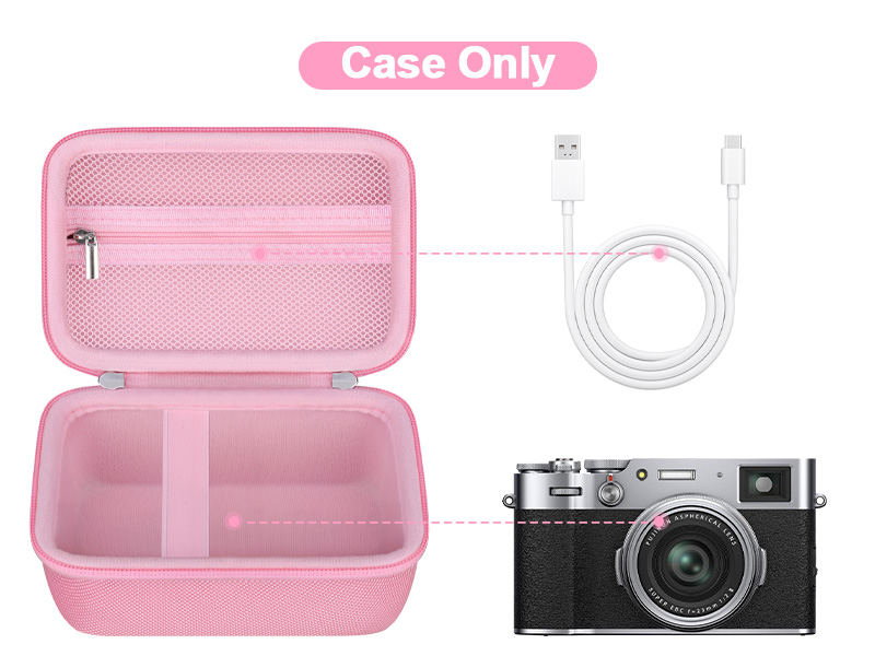 Amazon.com: Canboc Carrying Case for Fujifilm X100V/ X100VI/ X100F/ X100S Digital Camera, Zipper ...