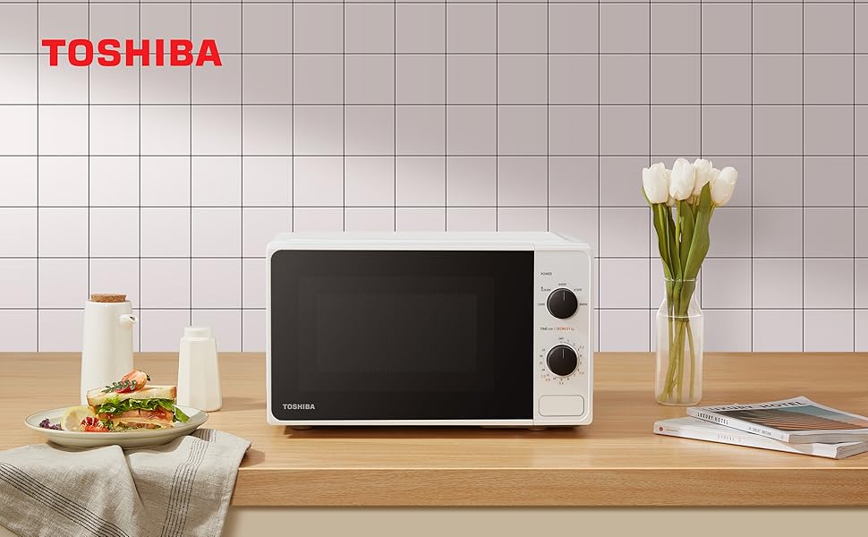 Toshiba Microwave MW2-MM20PF MW2MM20PF white black (MW2-MM20PF) : Amazon.es: Hogar y cocina