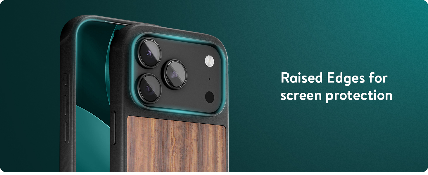 Amazon.com: Mous for iPhone 17 Pro Case, Compatible with MagSafe - Limitless - Protective Walnut ...