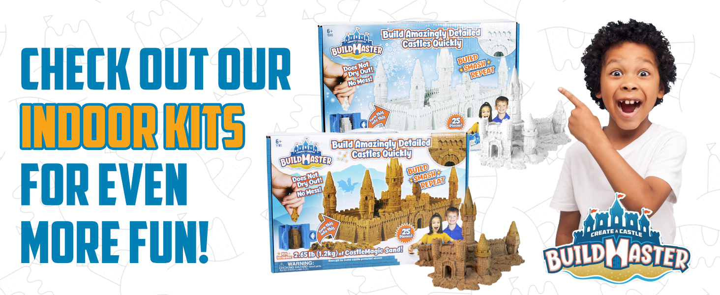 Amazon.com: Create A Castle Sandcastle Kit as Seen on Shark Tank, 5 ...
