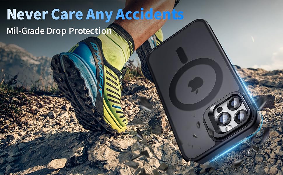 Amazon.com: Norllben Magnetic for iPhone 12 Pro Case with Stand, Compatible with Magsafe ...