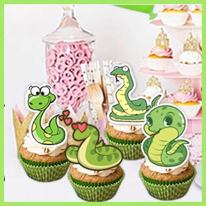 Amazon.com: Snake Theme Birthday Party Decorations Animals Party ...