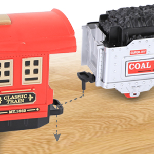 Amazon.com: Remote Control Train Set - Electric R/C Train Toy for Kids w/ Smokes,Lights & Sound ...