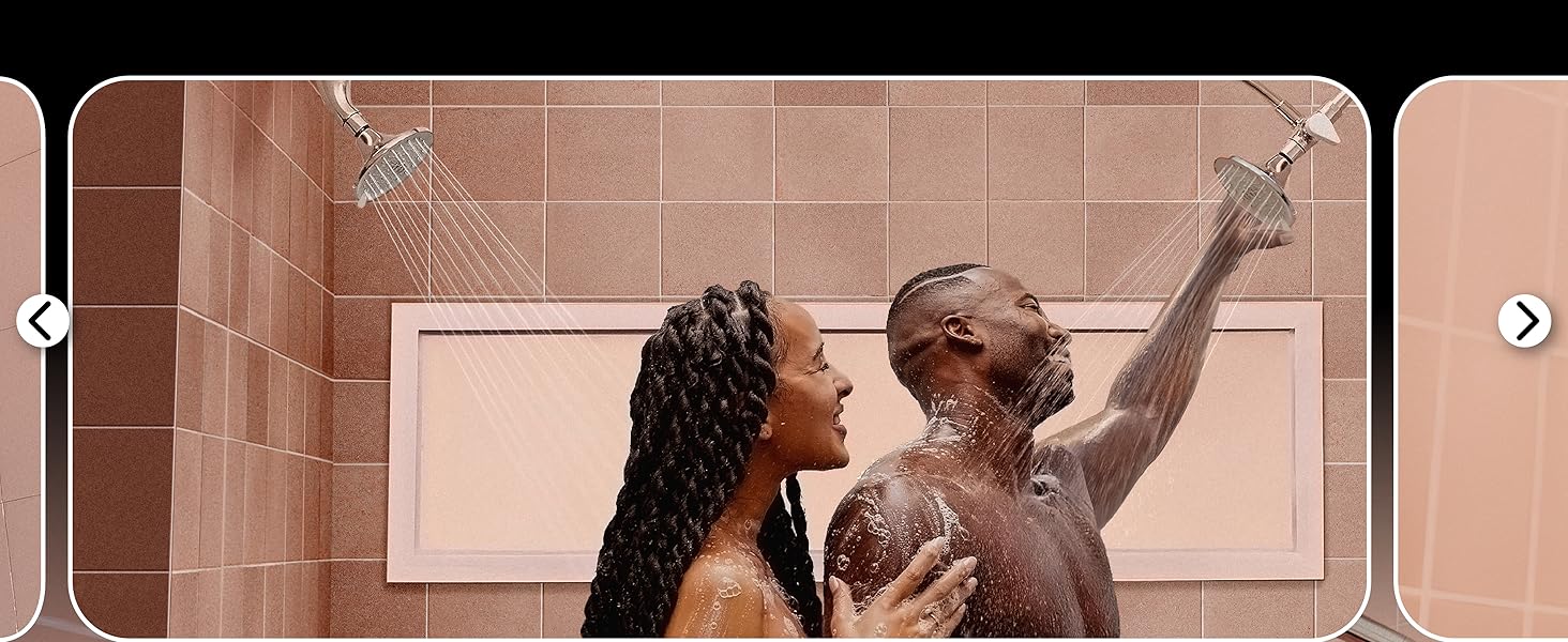 BOONA - The Original Tandem Shower | As Seen On Shark Tank | Double Shower Head for Couples ...