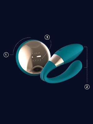 Amazon.com: LELO TIANI Duo Couples Massager for Men and Women with 2 Powerful Motors and 8 ...