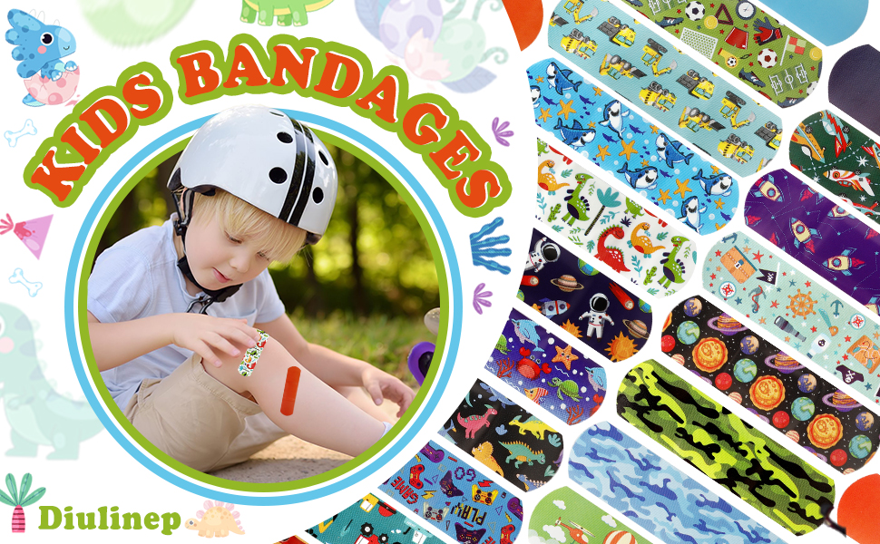 Amazon.com: 120Pcs Bandaids Variety Pack, Kids Bandaids, Kids Bandaids Girls Boys, Toddler ...