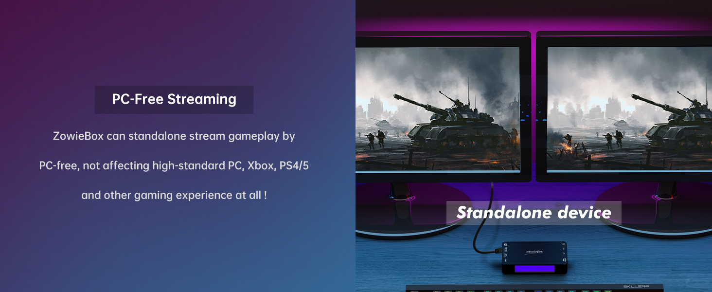 Amazon.com: Zowietek 4K Video Encoder/Decoder, ZowieBox, SRT/RTMP(S ...