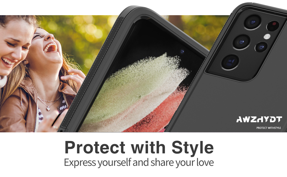 Amazon.com: AWZHYDT Case for Samsung Galaxy S21 Ultra 5G Red/Black | for Galaxy S21 Ultra 5G ...