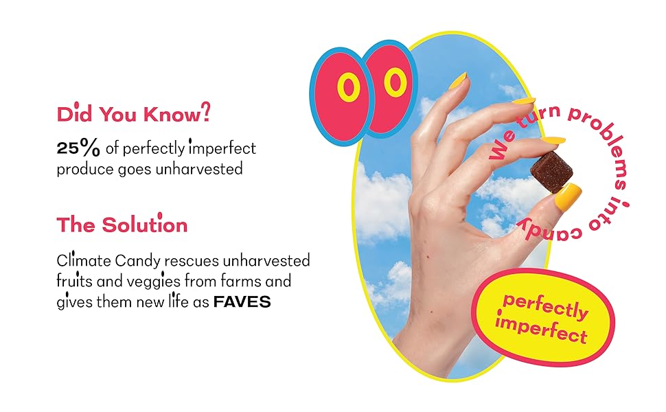 Amazon.com : FAVES Fruit Chews by Climate Candy, Cherry + Strawberry ...