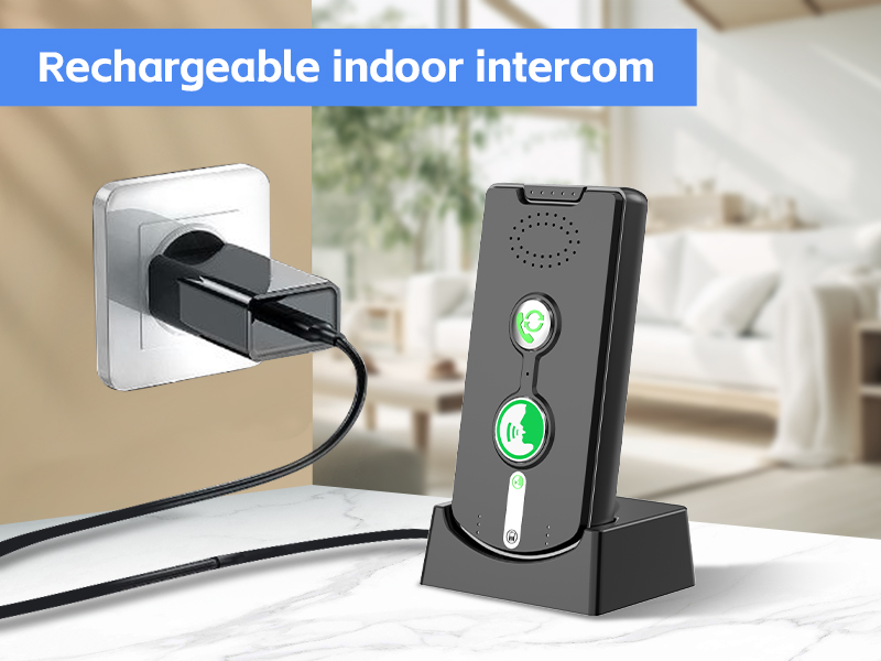 Amazon.com: 2 Way Intercom [2025 Upgrade], Wireless Intercom System for ...