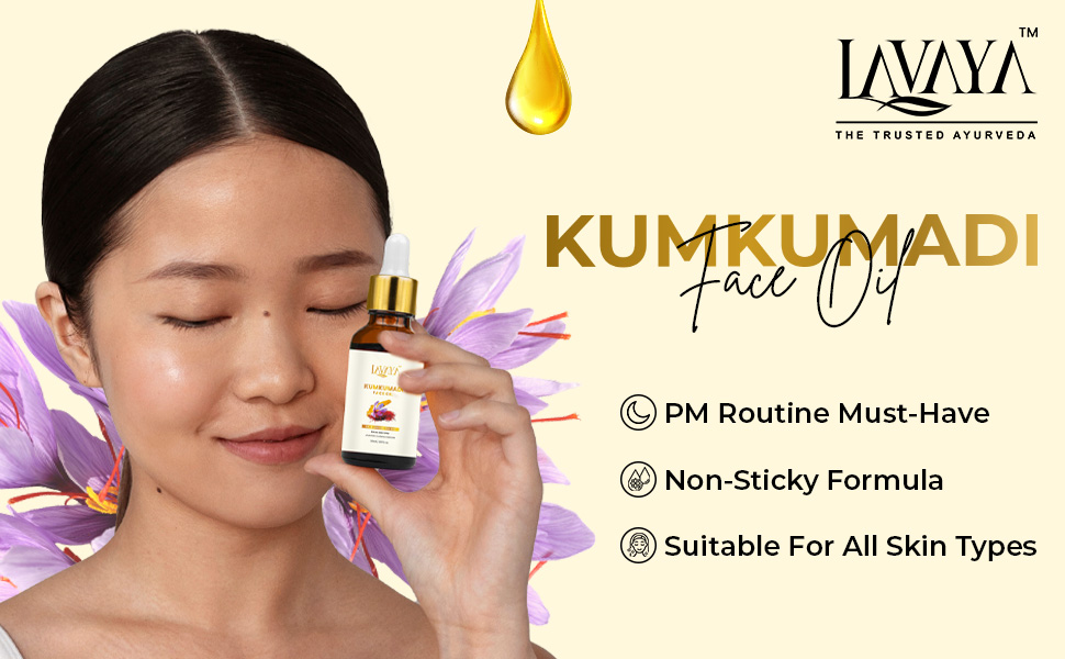 Buy Lavaya® Kumkumadi Tailam Skin Brightening Face Oil — Natural Anti-Aging Oil for Glowing Skin ...